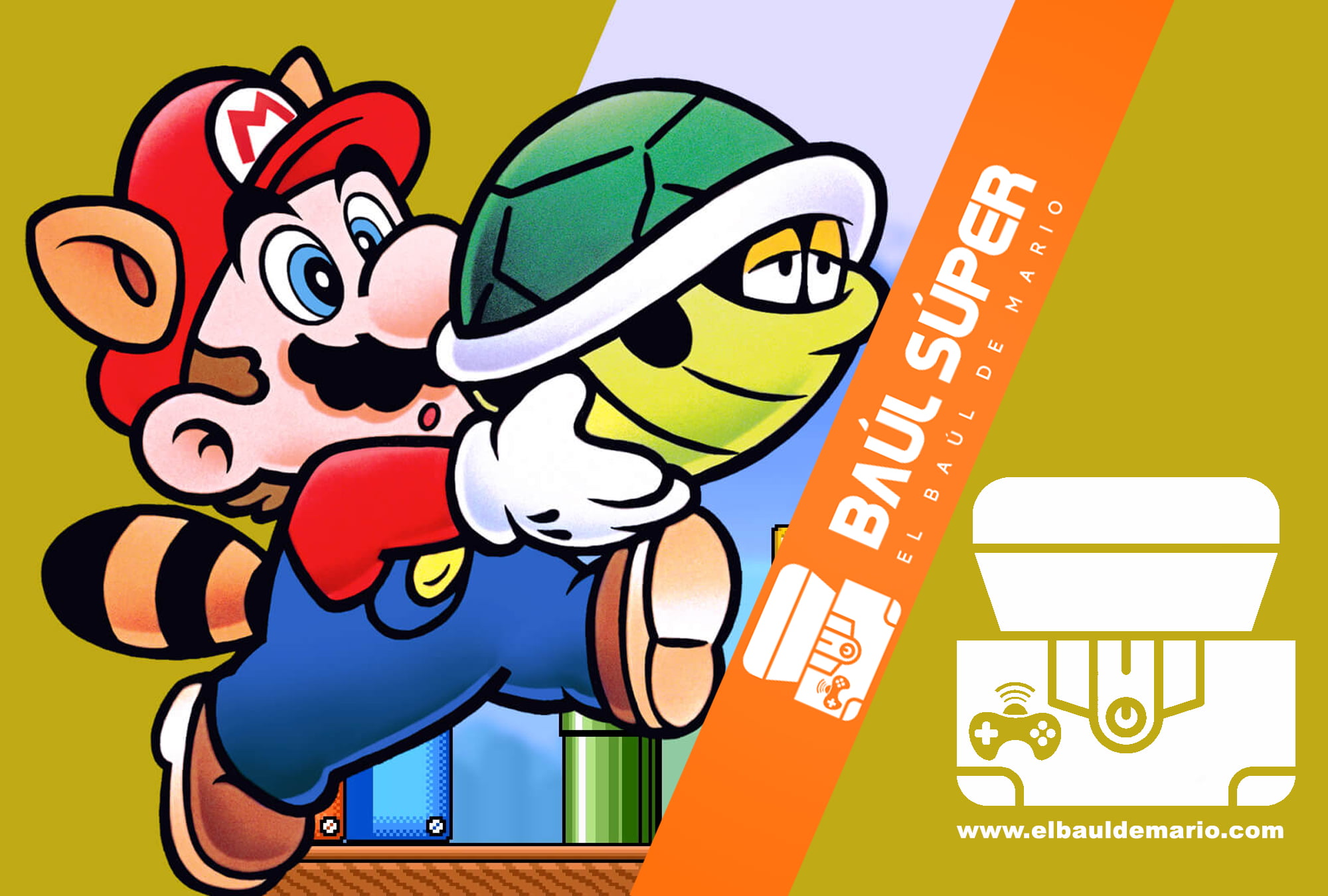 Consola Retro Baúl Súper